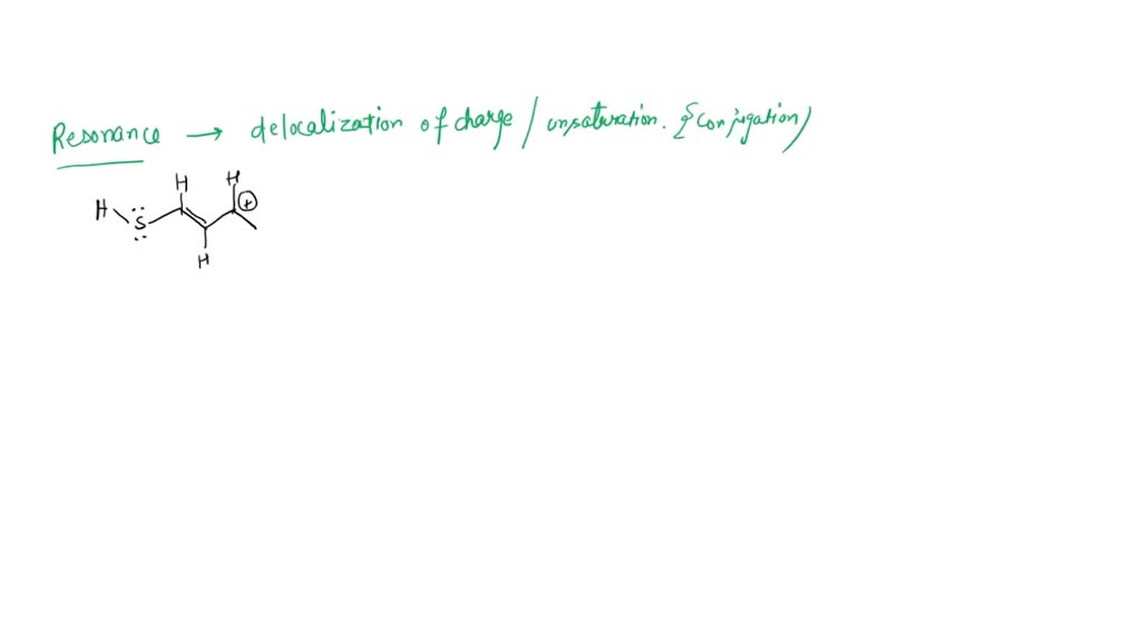 SOLVED: Two resonance structures are possible for the anion shown One resonance form is given ...