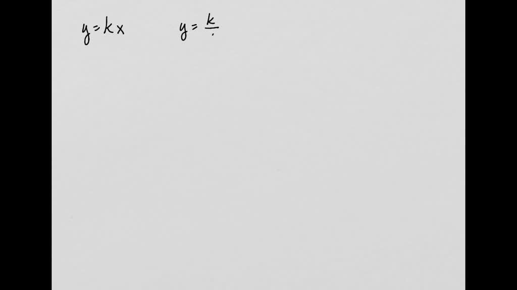 Solved Write An Equation That Expresses The Following Relationship P Varies Directly With The