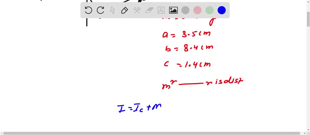 SOLVED: 'The uniform solid Rotation axis block in Fig: has mass 0.172 ...