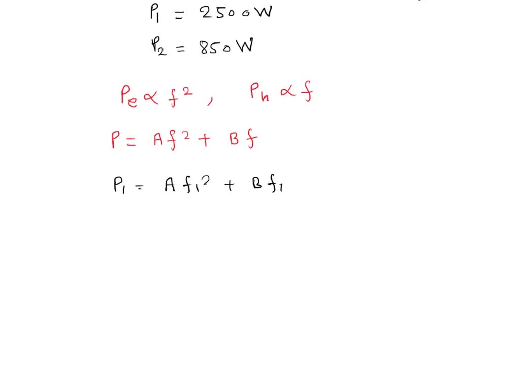 SOLVED: current iron losses?if not-why?If yes-how? The iron loss of a ... SOLVED: current iron losses?if not-why?If yes-how? The iron loss of a ...