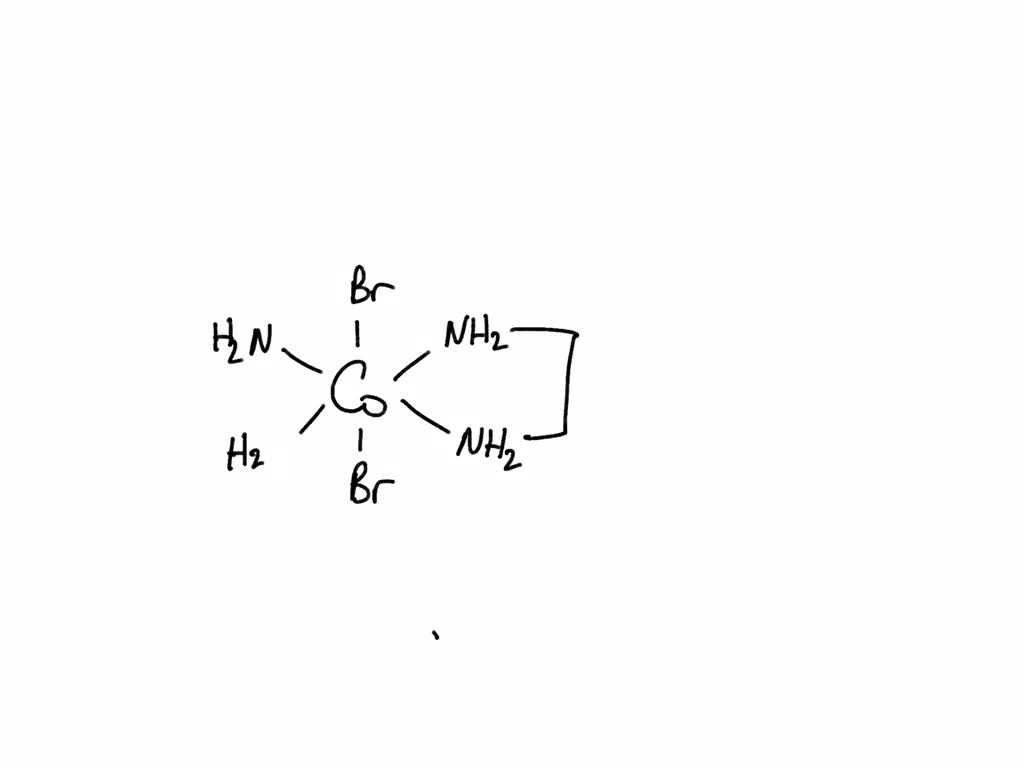 SOLVED: What is the coordination geometry of cobalt in the complex ion ...