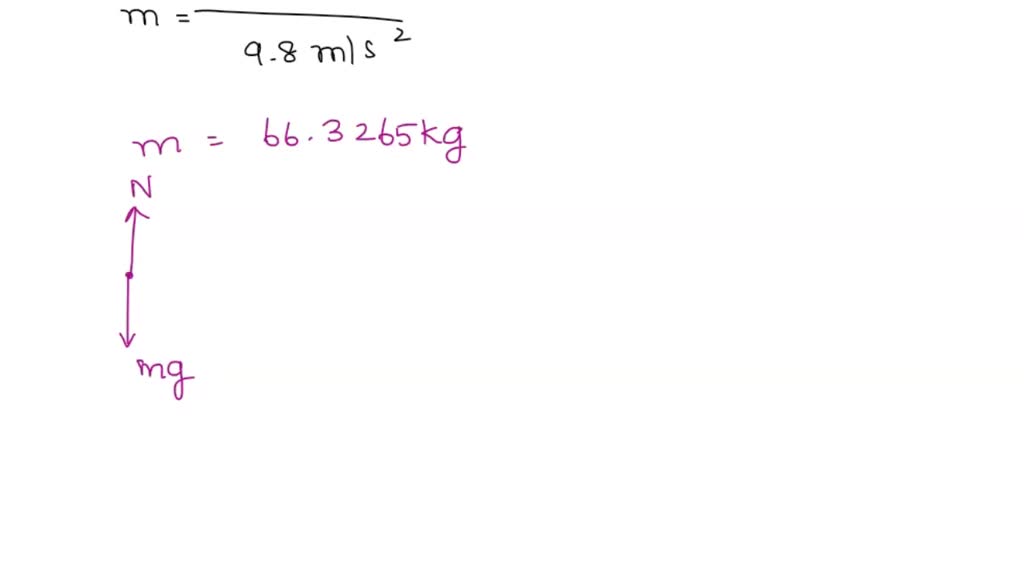 The upward normal force exerted by the floor is 620 N on an elevator ...