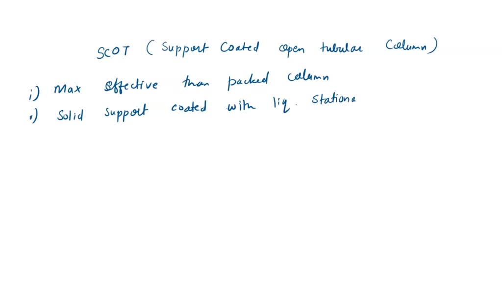 SOLVED: 1. pros and cons of SCOT columns and WCOT columns 2. pros and ...