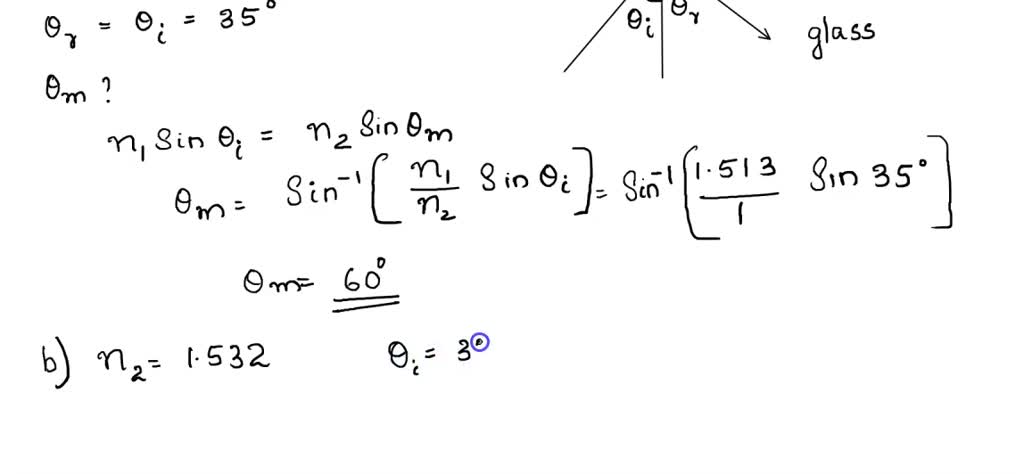 SOLVED: A student is investigating the effect that semicircular glass ...
