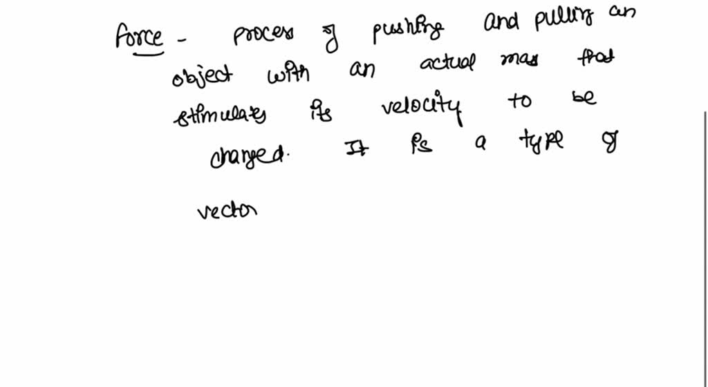 SOLVED: Two objects are interacting but stay stationary. Which best ... SOLVED: Two objects are interacting but stay stationary. Which best ...