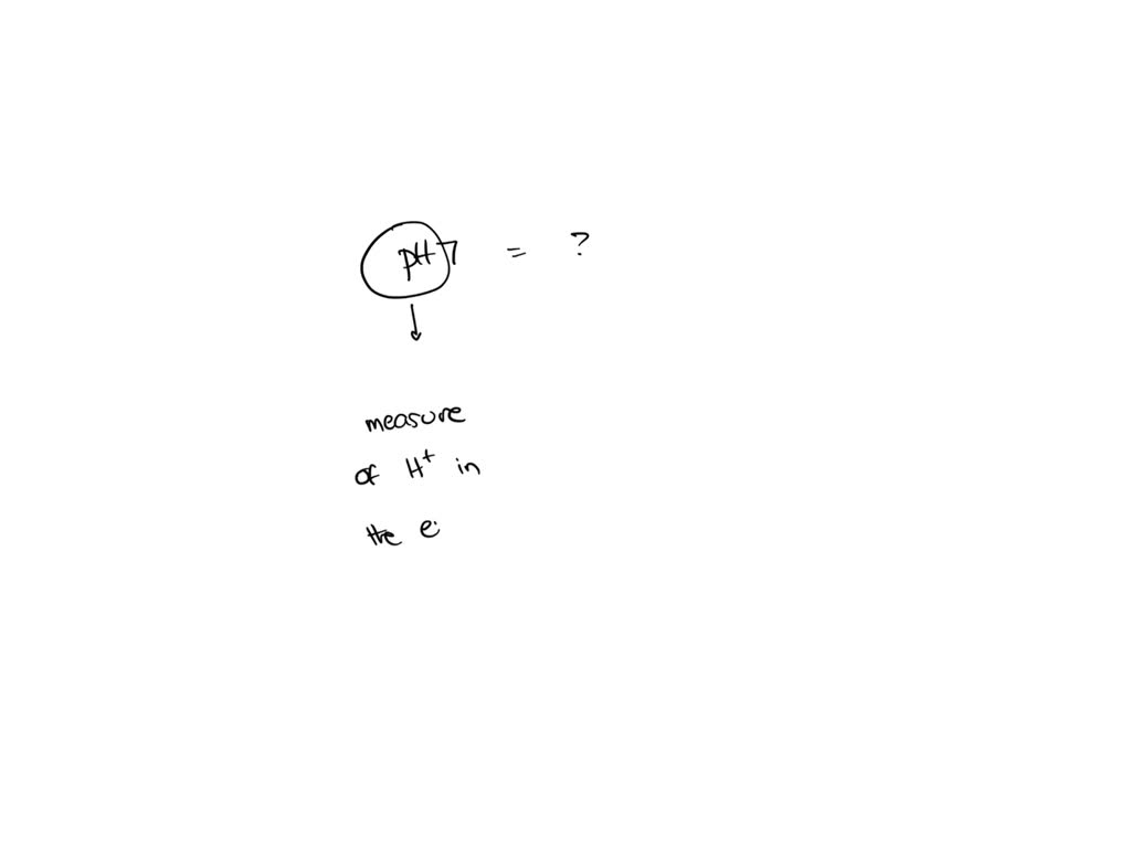 SOLVED: The pH scale is a logarithmic scale ranging from 0-14. A pH of ...