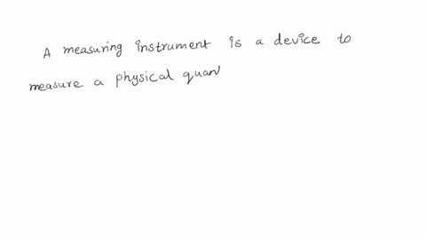 List the five types of measurements that form the basis of...