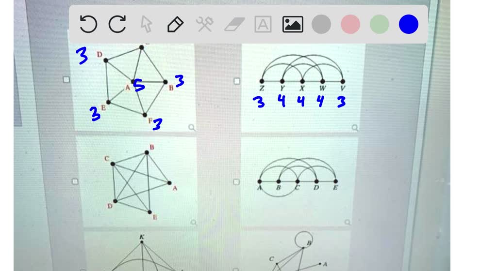 SOLVED: Graphs are cquivglent if they have the same number of verticcs ...