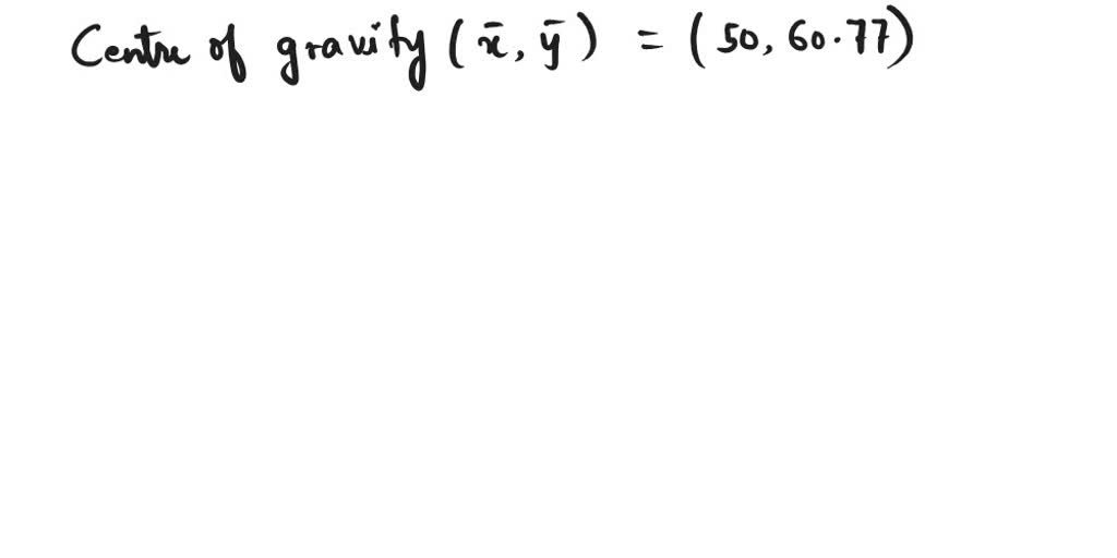 SOLVED: An I-section is made up of three rectangles as shown in Figure ...
