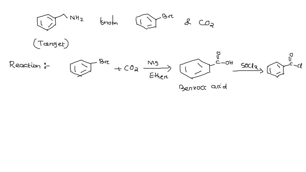 SOLVED: '1. Propose sequence of reactions that efficiently converts the given starting material ...