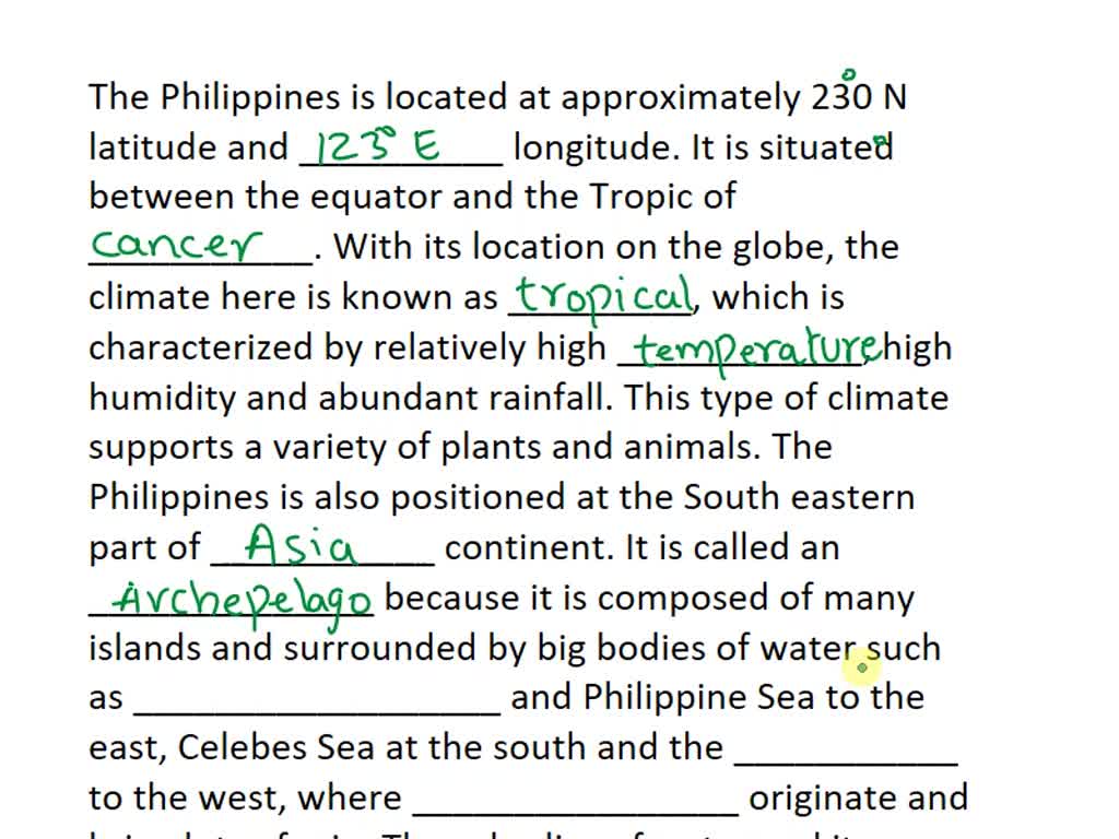 SOLVED: Directions: Complete the following sentences by filling in the ...