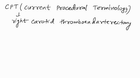 Instructions use the cpt index to locate main terms cross...