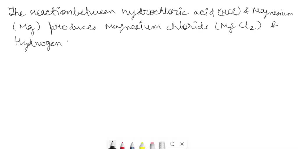 SOLVED: what is the balanced equation for the reaction initiated by the ...