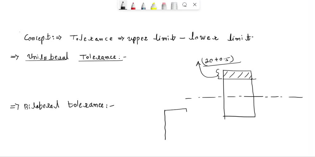 Solved Consider The Following Dimension And Tolerance What Type Of