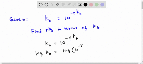 A solution of 0101 m base b aq was prepared and the ph...