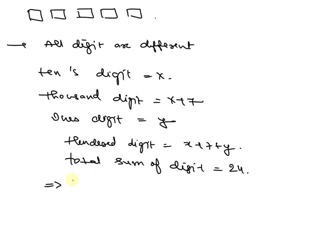 SOLVED: Challenge Use the clues to find the mystery 5-digit number ...