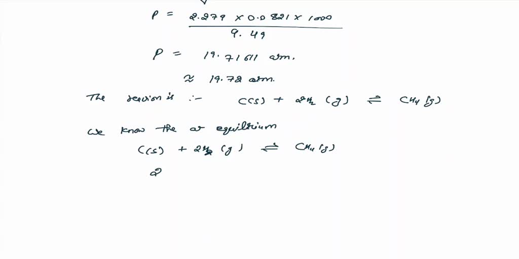 SOLVED: The reaction 2H2S (g) ⇌ 2H2 (g) + S2 (g) at 1065°C, Kp = 0.343. Starting from pure H2S ...
