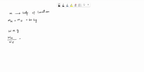 Mass of an object on earth is 60kg what will be its mass and...