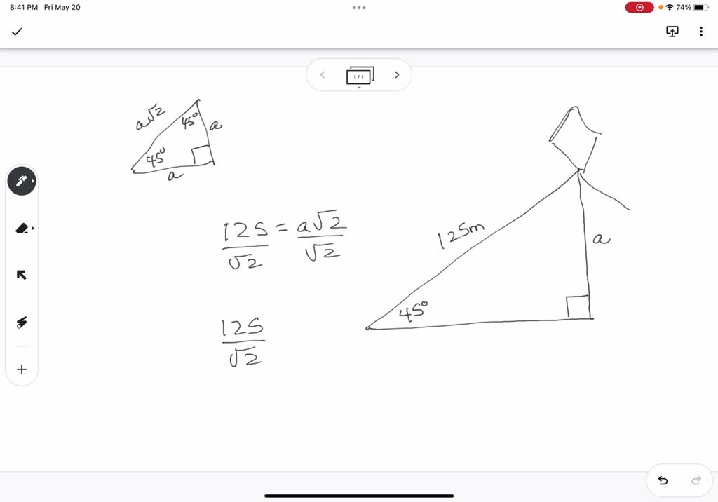 SOLVED: You fly a kite in a circular park GSIS. The kite, held by 125 m ...