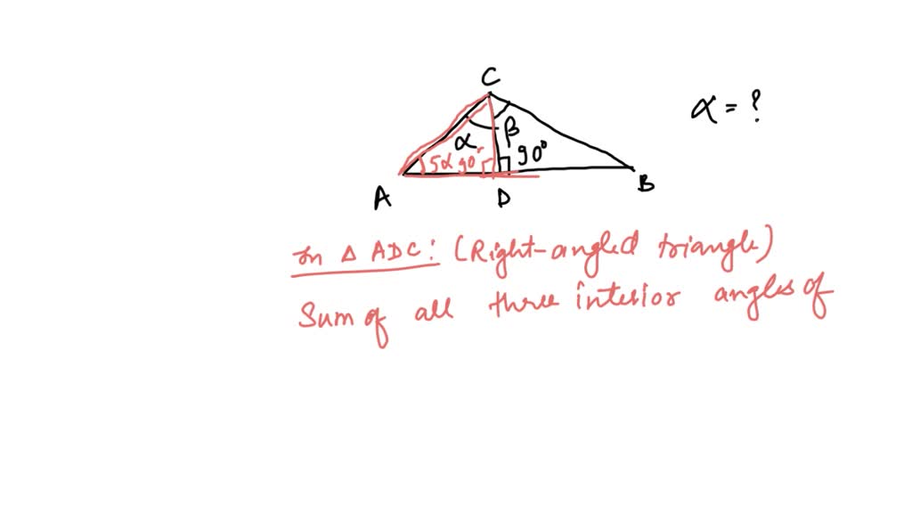 SOLVED: Consider the figure below. (Remember: The sum of the three angles in any triangle is ...