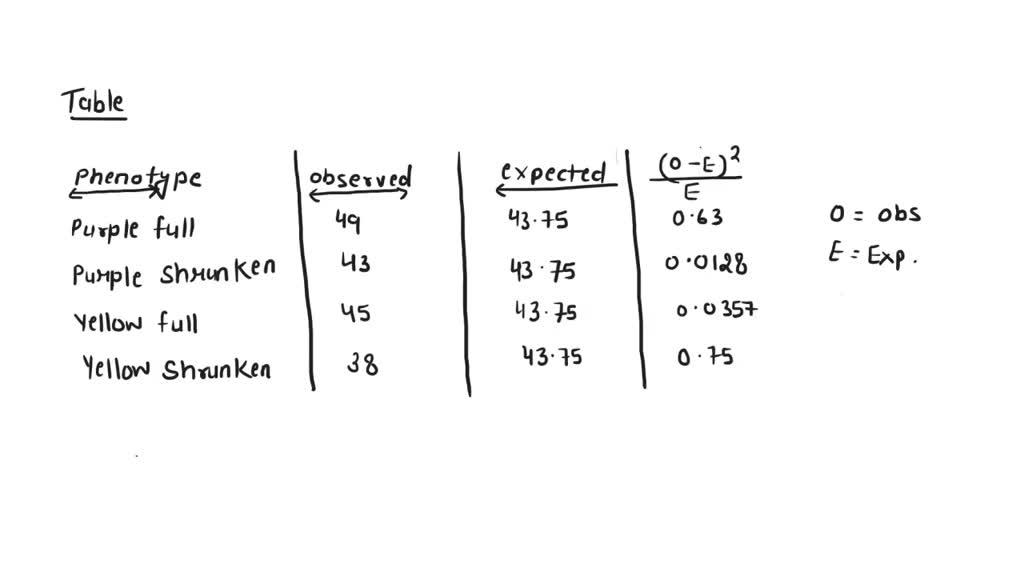SOLVED: In corn, purple kernels are dominant to yellow, and full ...