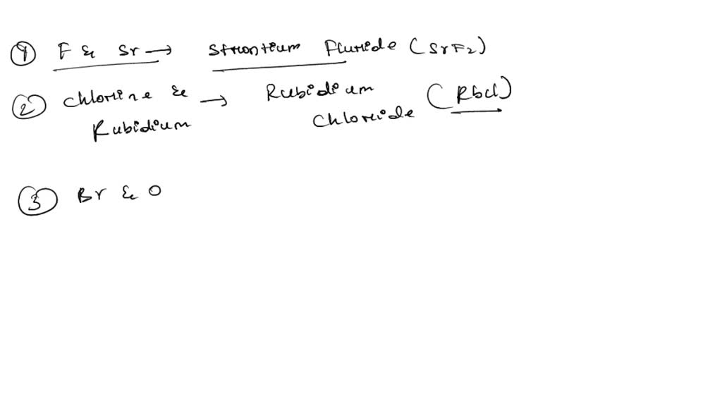 SOLVED: Text: Forms Ionic compound? empirical formula of Ionic compound element #1 element #2 ...