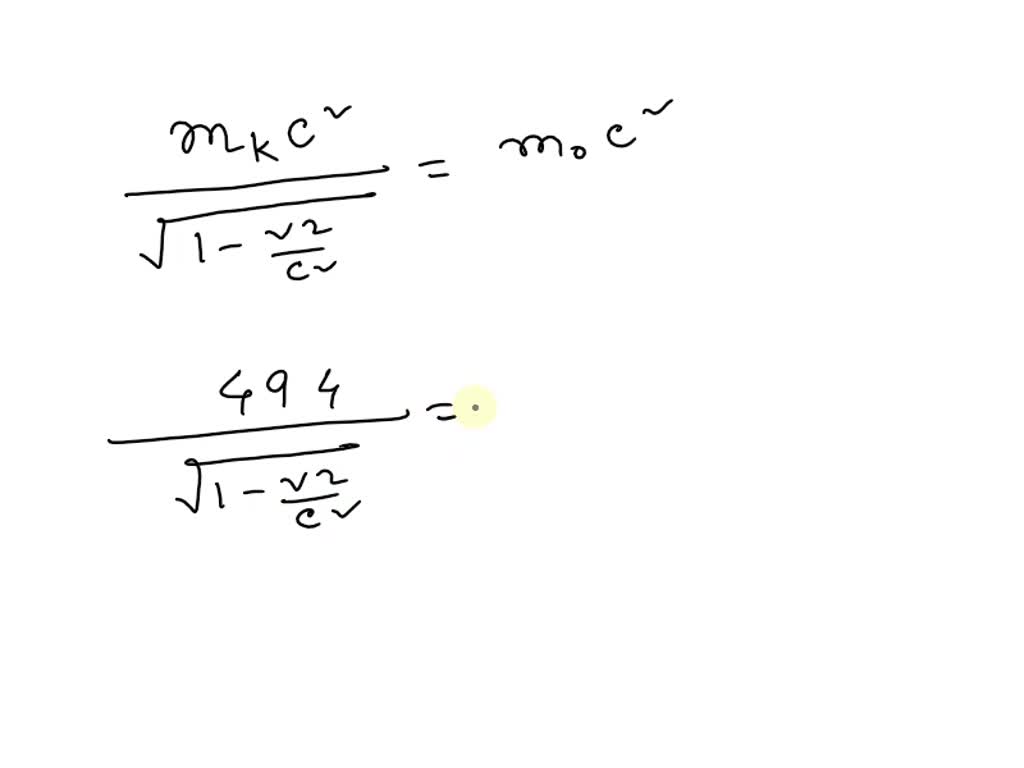 SOLVED: A positive Kaon (K^ + ) has a rest mass of 494 Me V/C^2 whereas ...