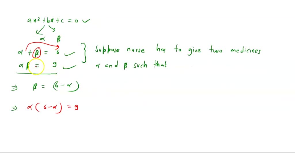 SOLVED: What are ways that a quadratic equation can be used in the ...