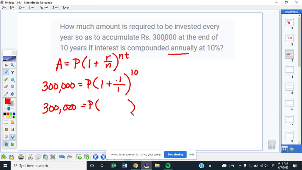 SOLVED How Much Amount Is Required To Be Invested Every Year So As To 