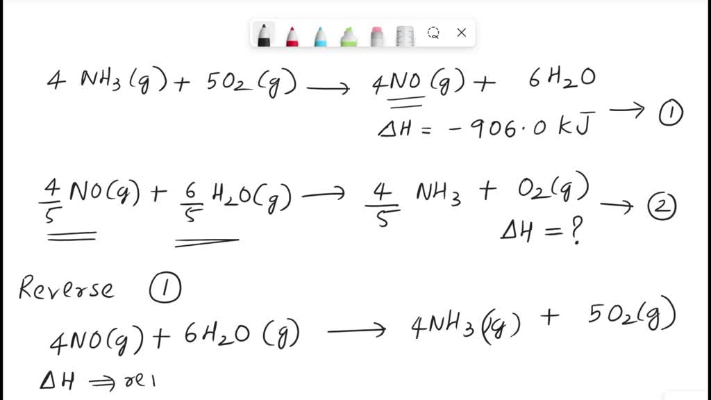 SOLVED: Ammonia burns in air (with a platinum catalyst), producing ...
