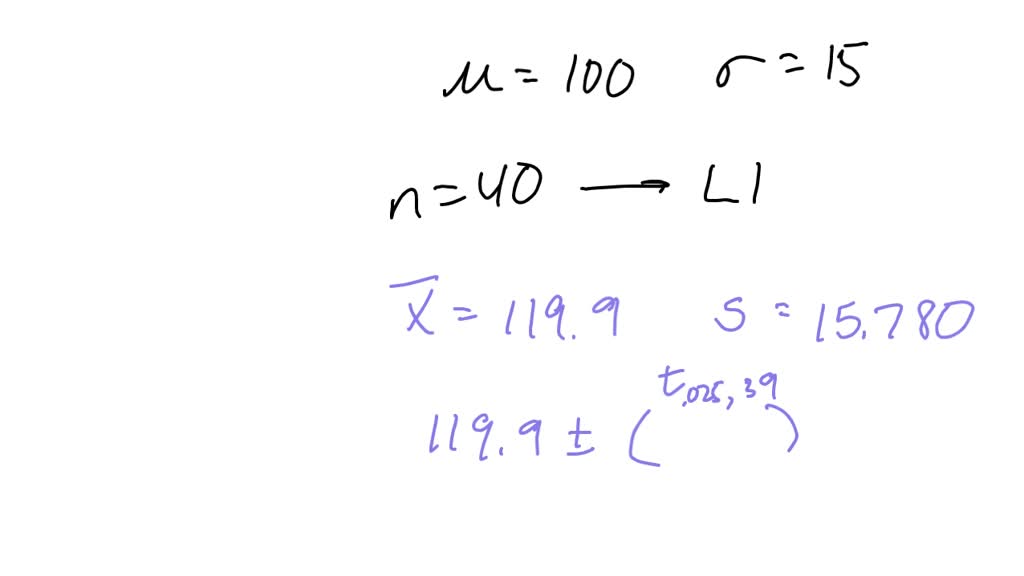 SOLVED: The Weschler Intelligence Scale for Children (WISC) is an ...