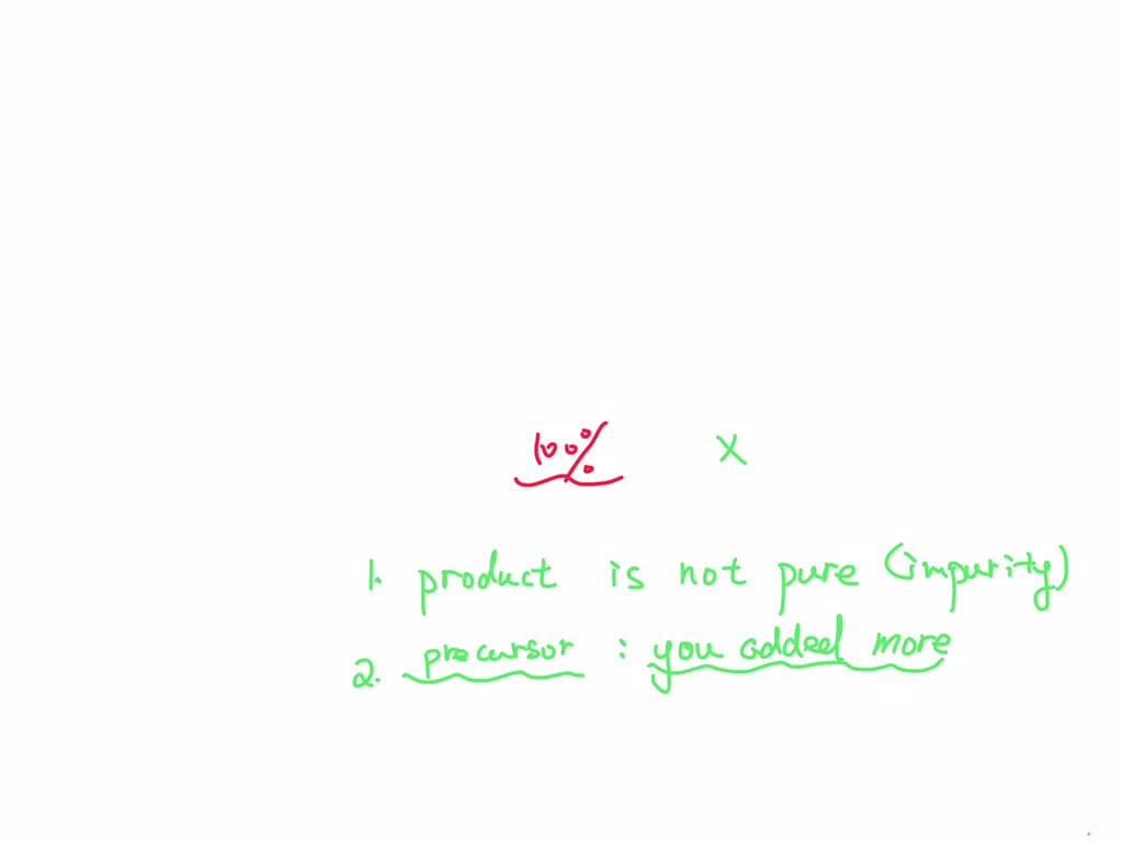 If Your Percent Yield Of Copper Was Greater Than 100 What Are Three