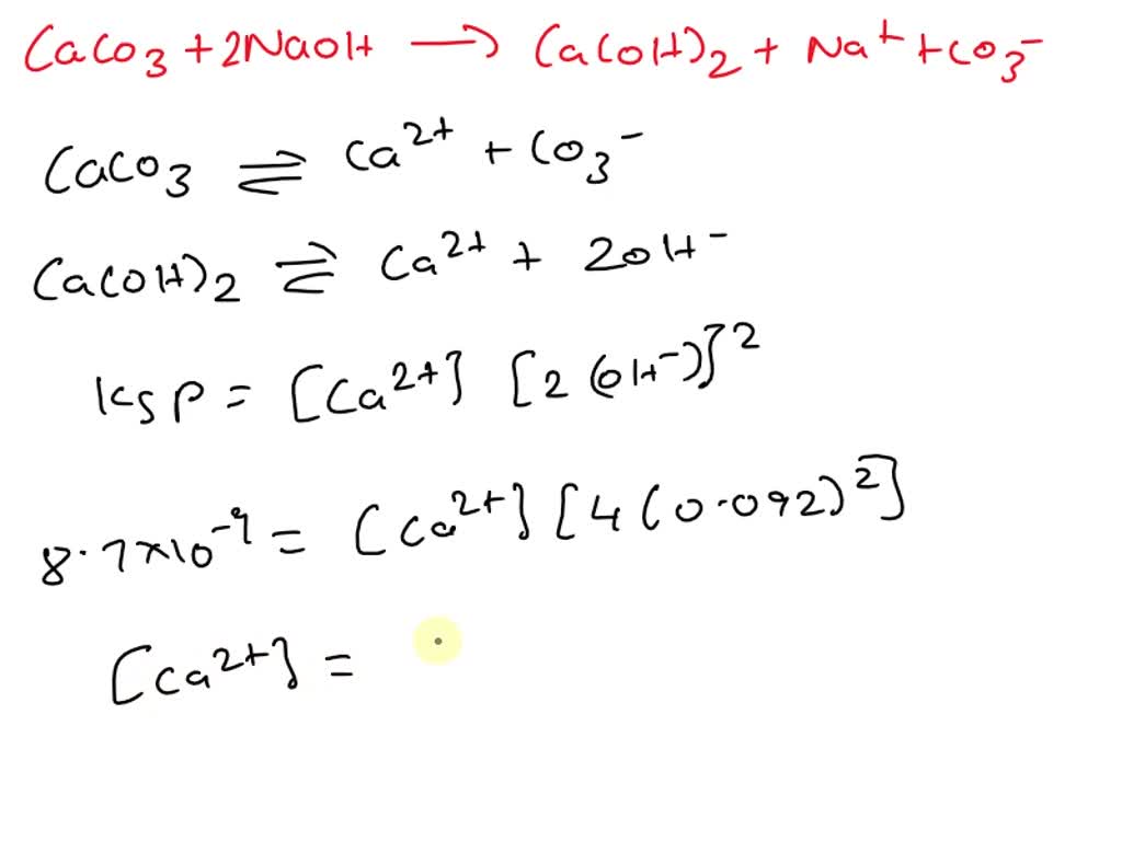 SOLVED: In a sufficiently basic solution, the carbonate ion does not ...