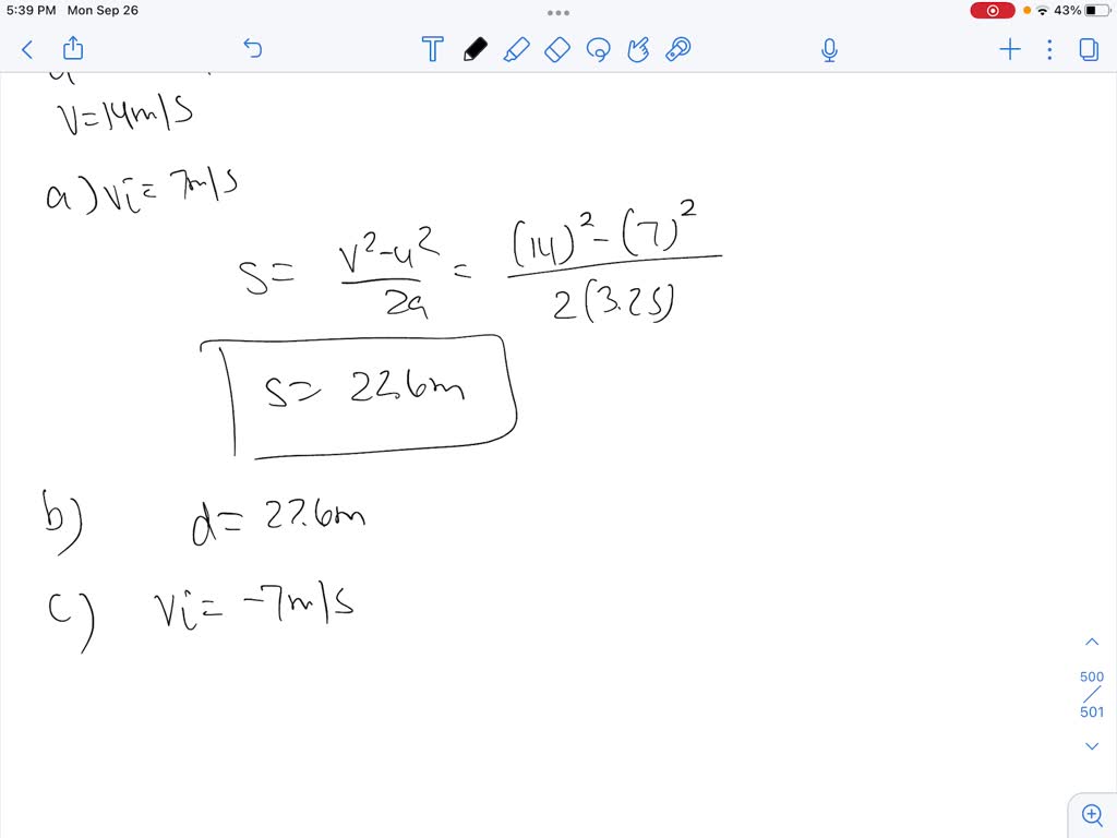 SOLVED: A particle moves along one dimension with a constant acceleration of 3.25 m/s2 over a ...