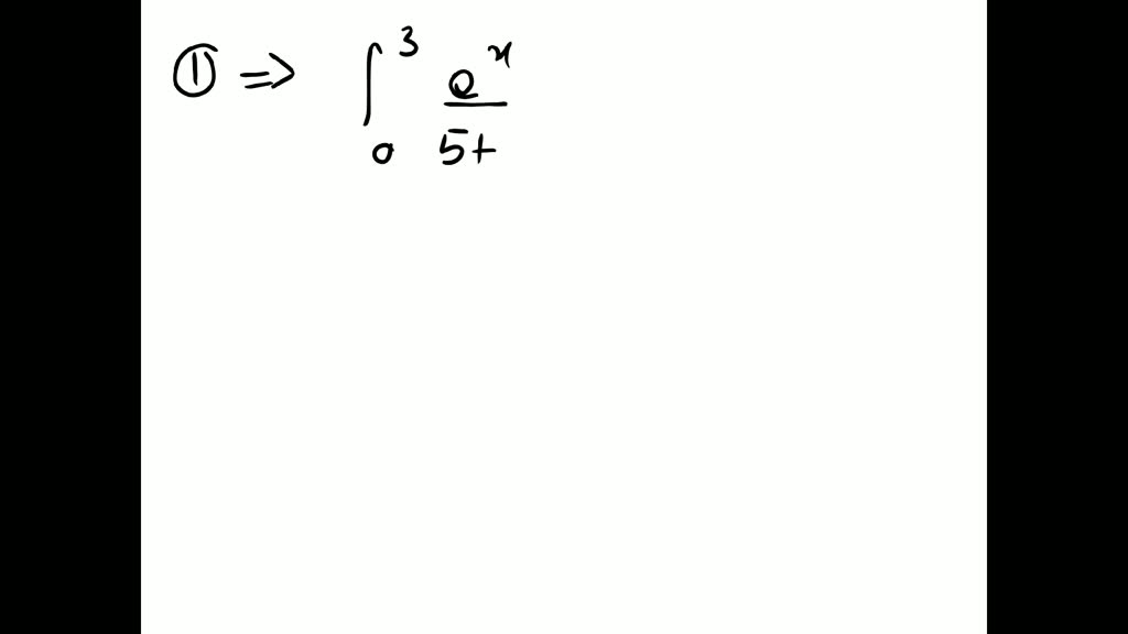 SOLVED: Express the limit as a definite integral on the given interval lim n- Ax 6 + Xi [0, 3]