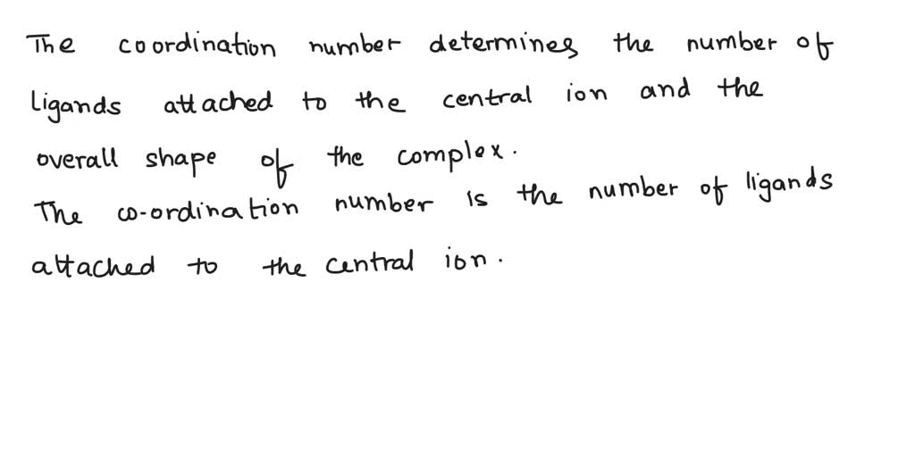 SOLVED: In molecular compounds, the coordination number of an atom ...