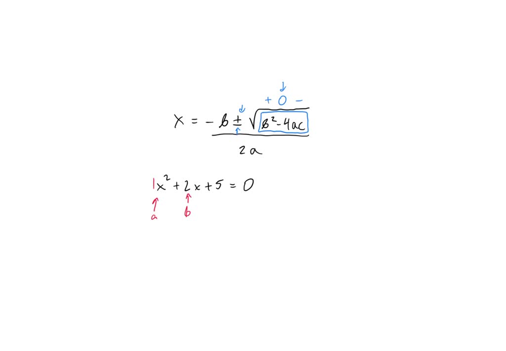 SOLVED: Use the discriminant to determine the nature of the roots of ...