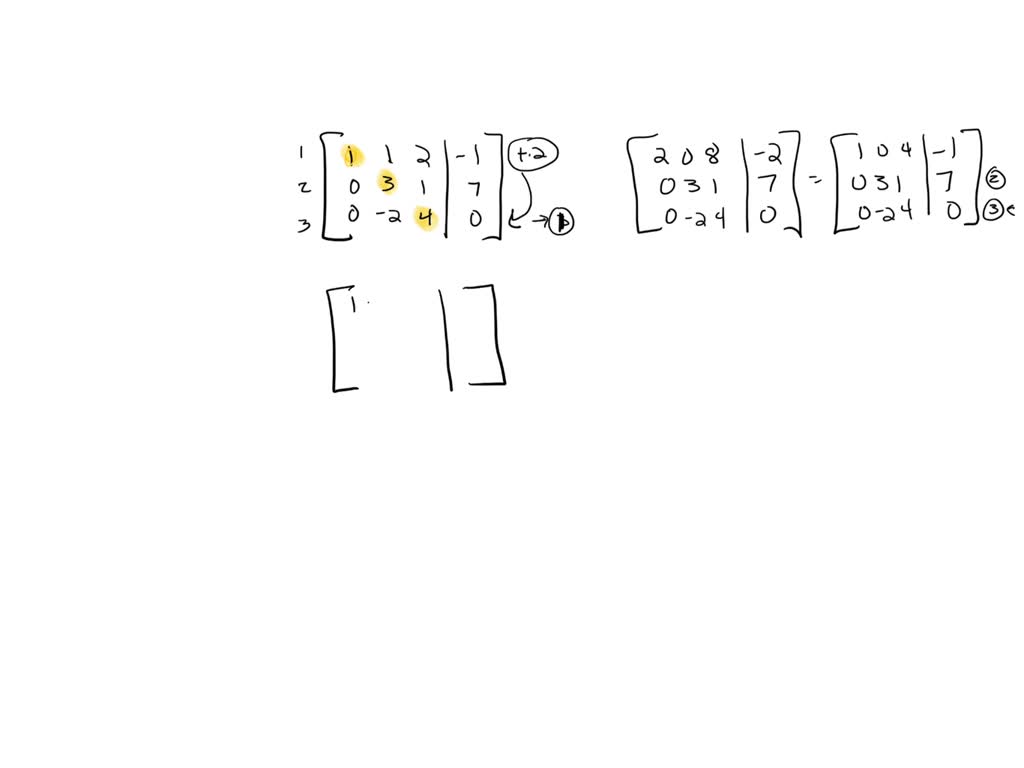 SOLVED: Using Gauss-Jordan elimination find the fifth column of the ...