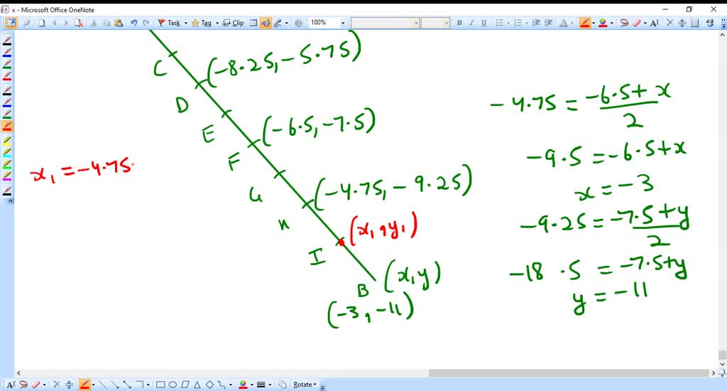 SOLVED: PLEASE HELP In the diagram, AB is divided into equal parts. The ...