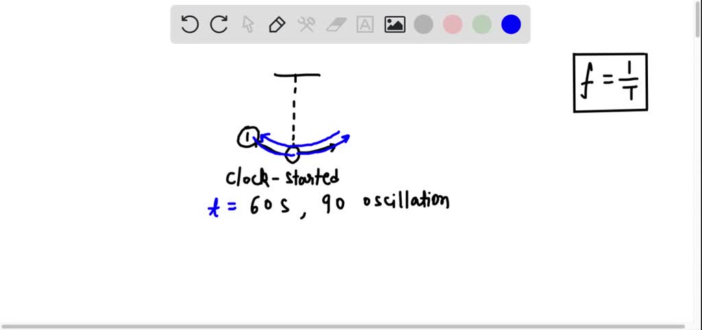 SOLVED: A pendulum is timed as it swings back and forth. The clock is ...