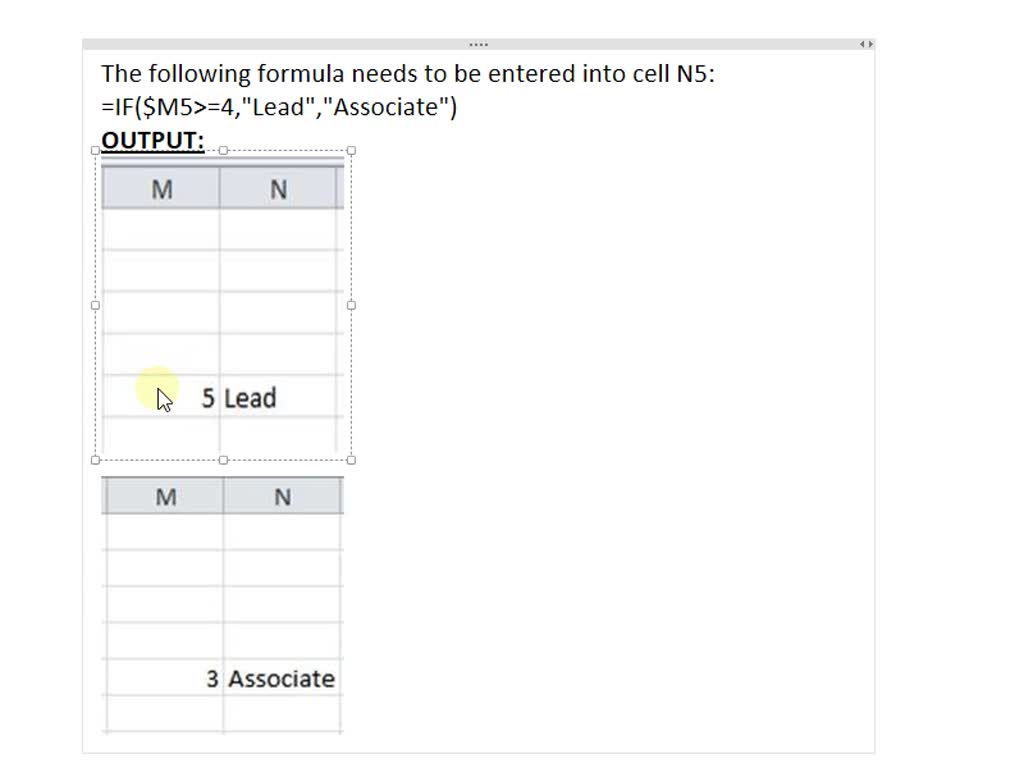 SOLVED: Carla needs to list the role for each consultant. Those with ...