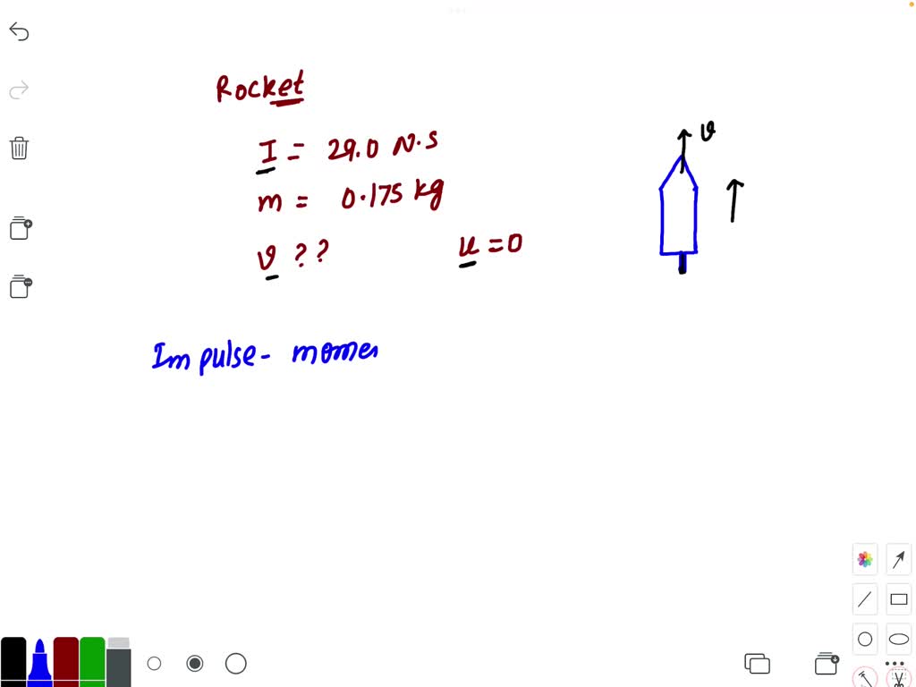 SOLVED:A) A model rocket is constructed with a motor that can provide a ...