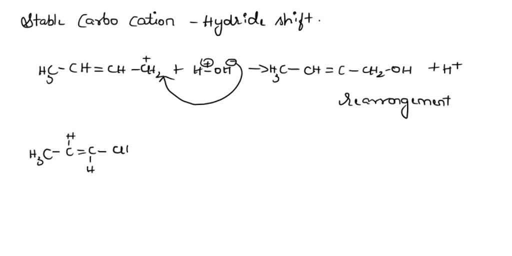 SOLVED: 20. In the aqueous solvolysis of compound which species is the ...