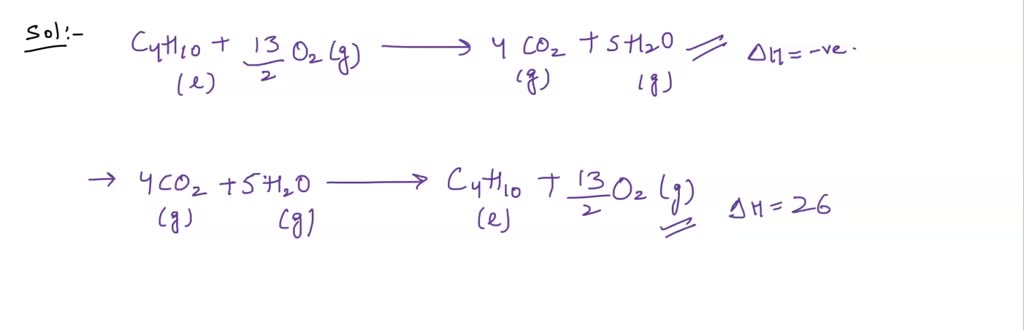 SOLVED: Butane (C4H10) is flammable liquid found in lighters. When ...