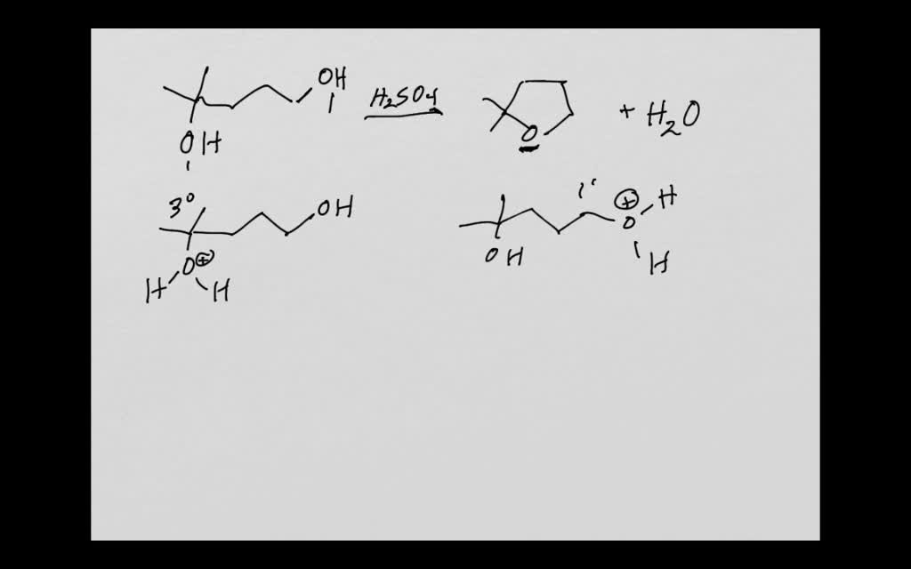 SOLVED: When 2 -methylpentane- 2,5 -diol is treated with sulfuric acid ...