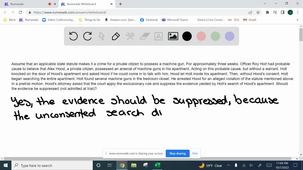 SOLVED: Which scenario would be an example of a violation of the Brady ...