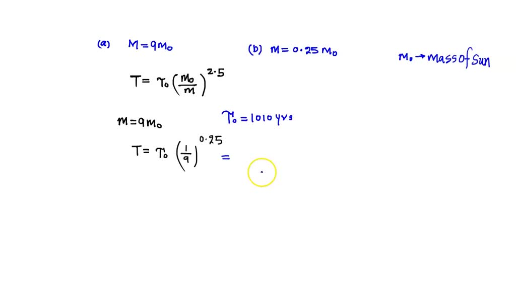 SOLVED: Calculate the lifetime on the main sequence of a 25 solar mass ...