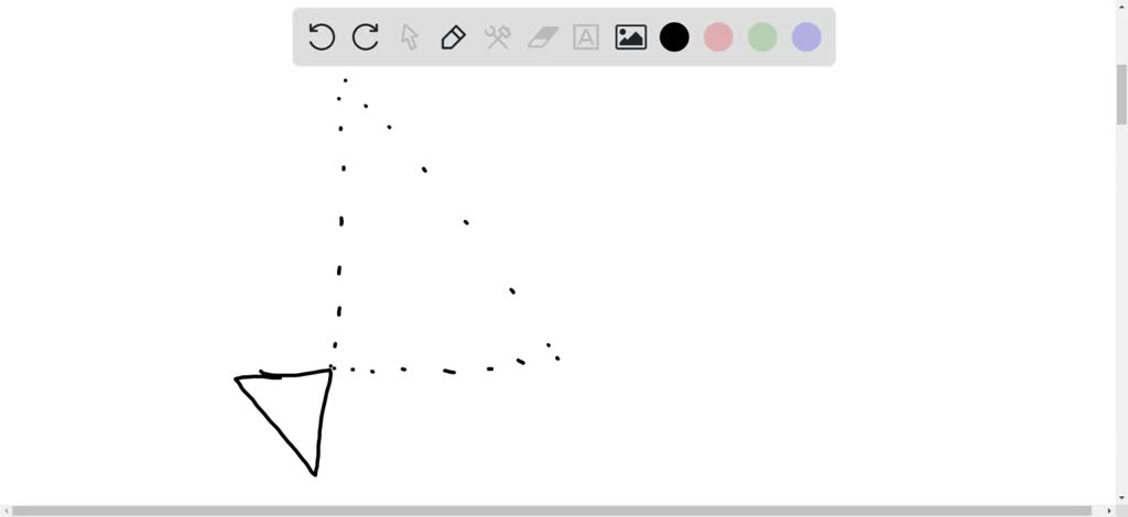 SOLVED: 'The dashed triangle is the image of the solid triangle. The center of dilation is (-4 ...