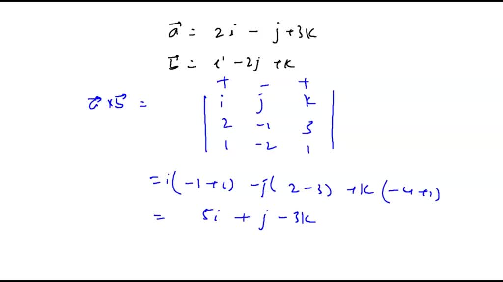 SOLVED: Identify a unit vector perpendicular to 2i + mj - 3k and ...