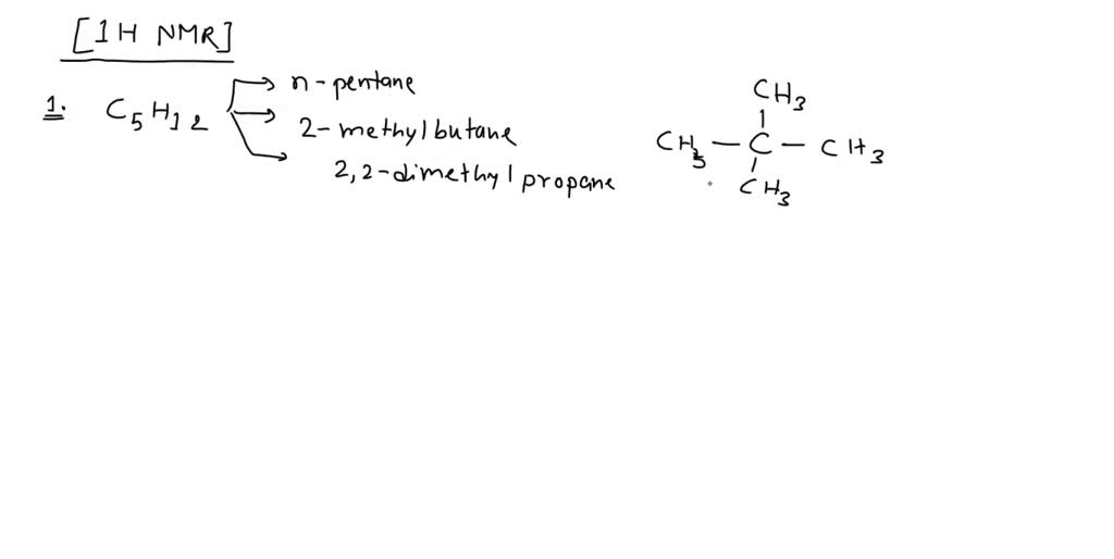 The following compounds show only one signal in the NMR spectrum. Write ...